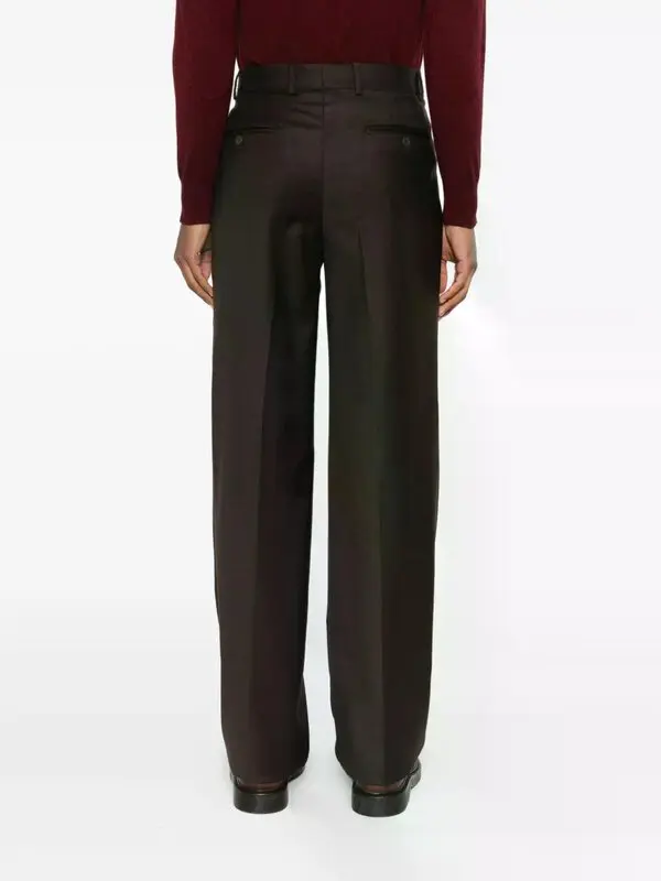 MANUEL RITZ Pleated Trousers - Brown