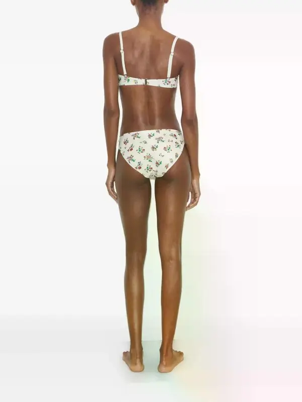 Tory Burch Printed Bikini Bottoms - Neutrals