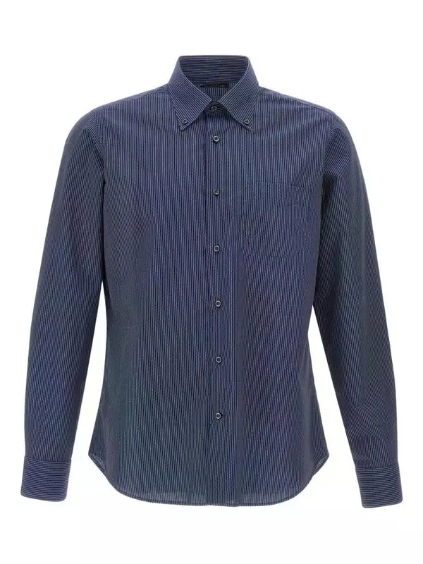 MARCHESANI Striped Button-down Shirt