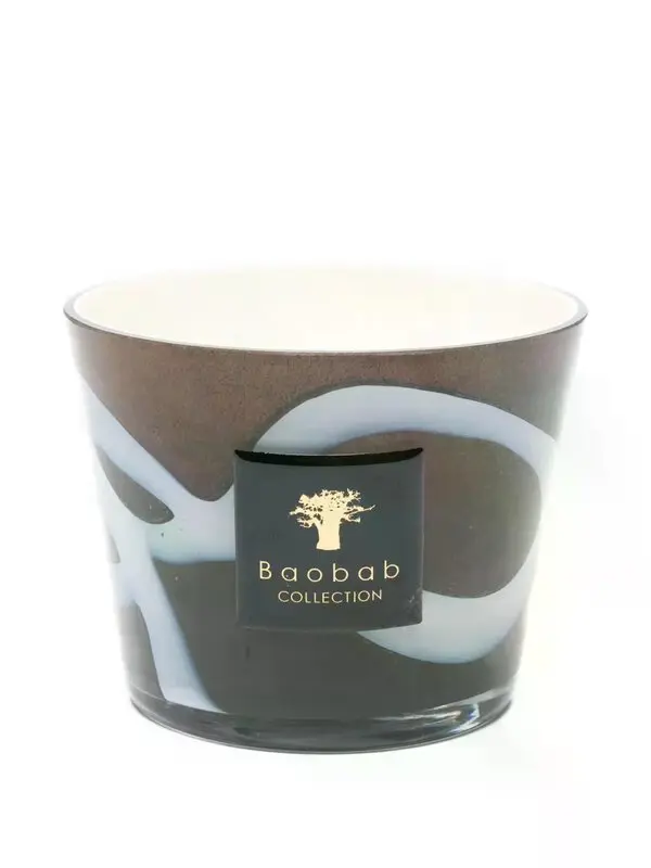 BAOBAB COLLECTION Stones Agate Candle - Brown