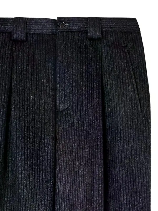 Giorgio Armani Ribbed Cuffed Trousers
