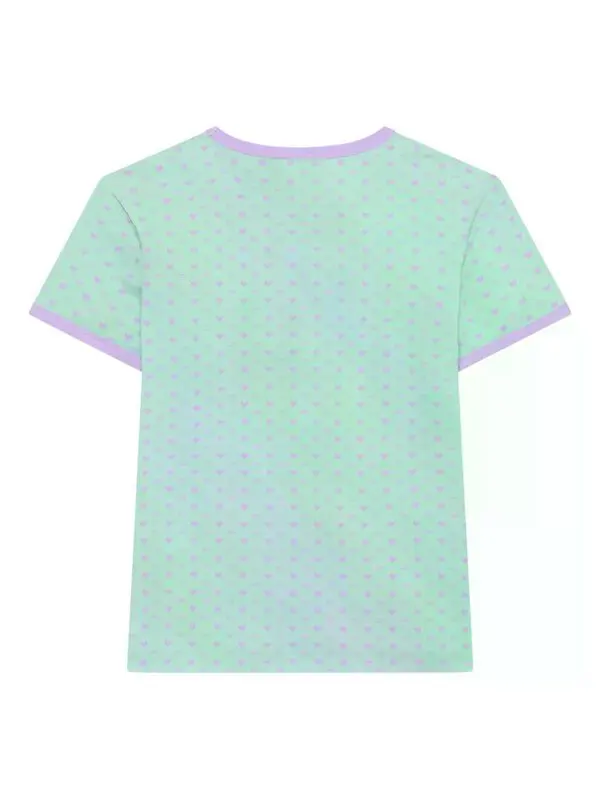 Gcds Polly Pocket Heart-print T-shirt