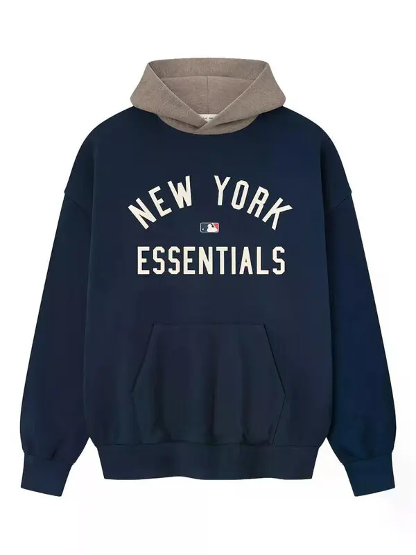 Fear Of God X Mlb Yankees Graphic Hoodie - Blue