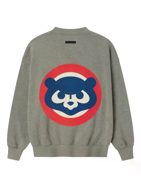 Fear Of God X Mlb Cubs Graphic Crew-neck Sweatshirt