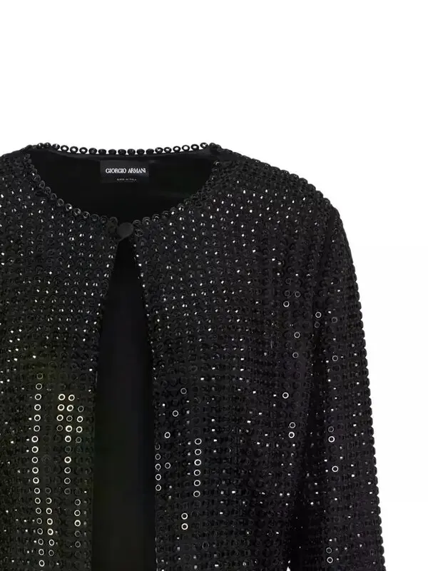 Giorgio Armani Sequin-embellished Shirt