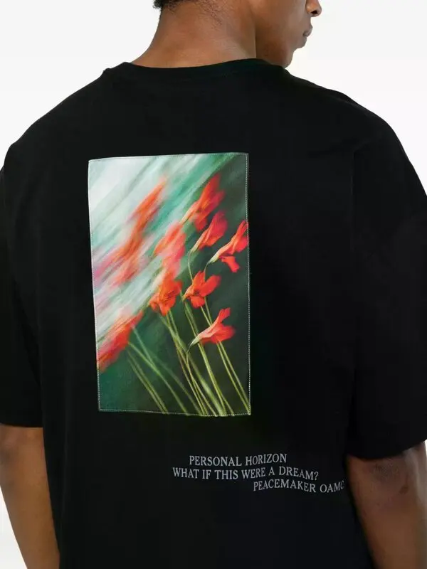 OAMC PEACEMAKER Flower-graphic T-shirt