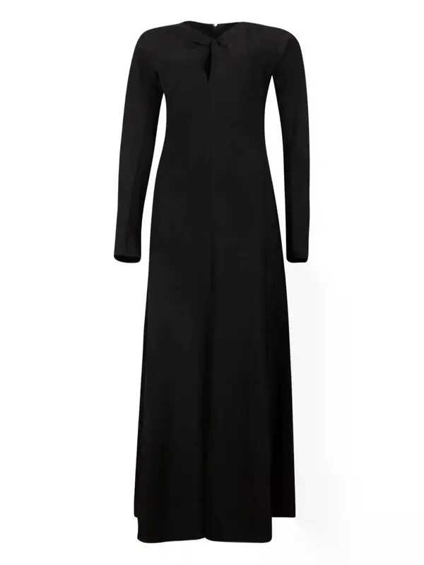 FORTE_FORTE Long-sleeve Maxi Dress