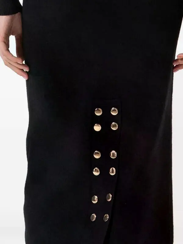 FRACOMINA Button Embellished Midi Skirt