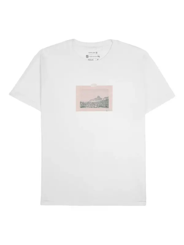 OSKLEN Postcard Print T-shirt