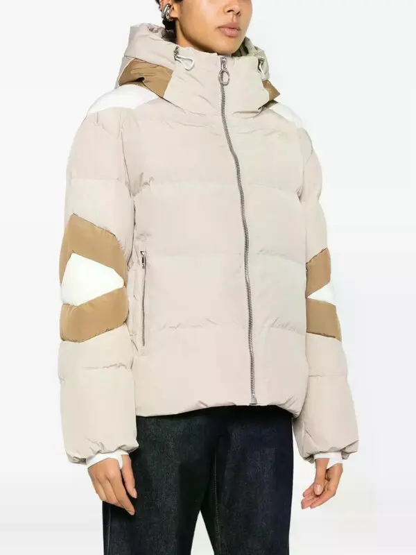 Fusalp Charloy Hooded Puffer Jacket - Neutrals