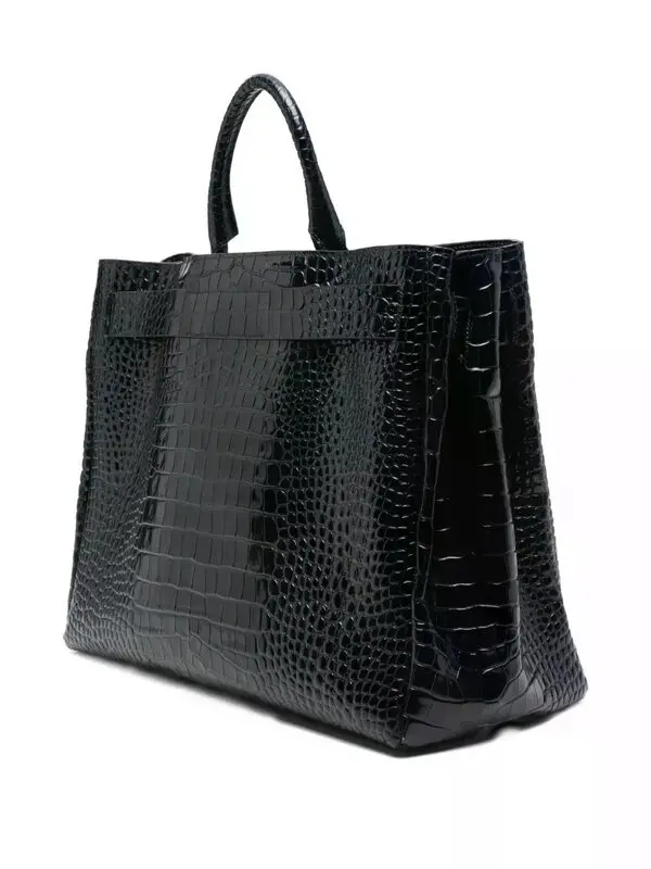 Iceberg Crocodile-effect Tote Bag