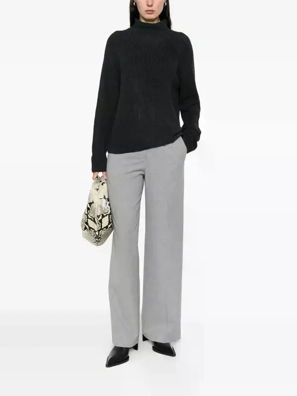 Marc O'polo Funnel-neck Sweater - Grey