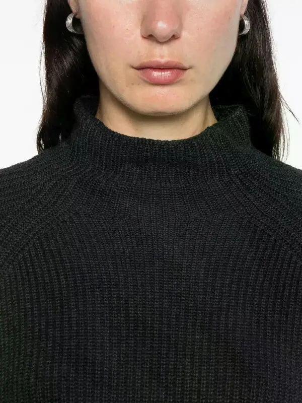 Marc O'polo Funnel-neck Sweater - Grey