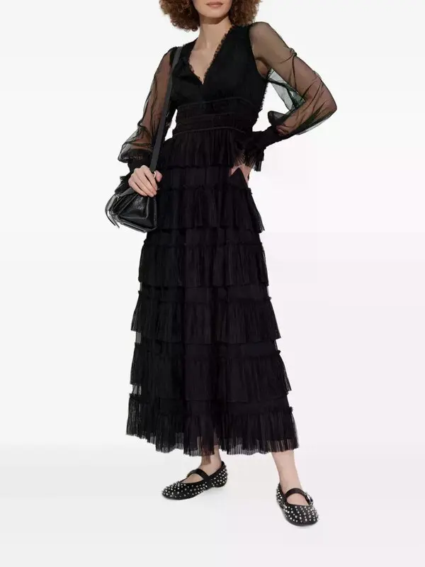 ALLSAINTS Tiered Ruffle Dress
