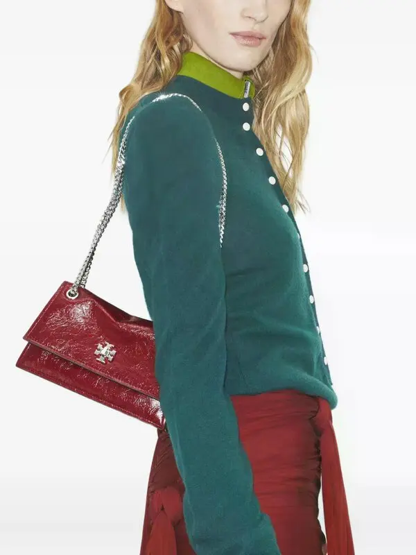 Tory Burch Kira Turnlock Shoulder Bag - Red