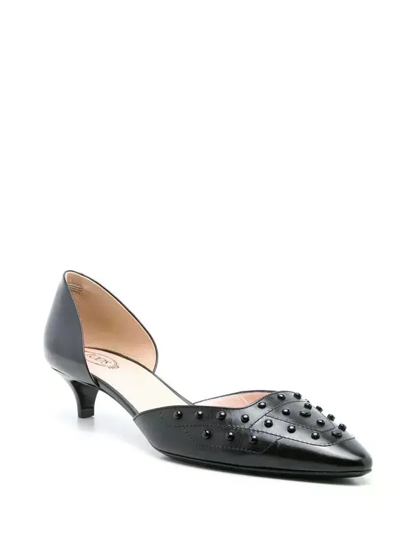 TOD'S Studded Pointed-toe Pumps