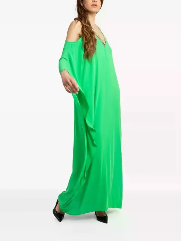 TWINSET V-neck Maxi Dress