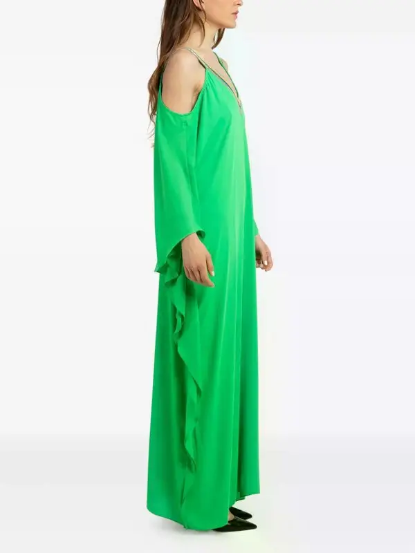 TWINSET V-neck Maxi Dress