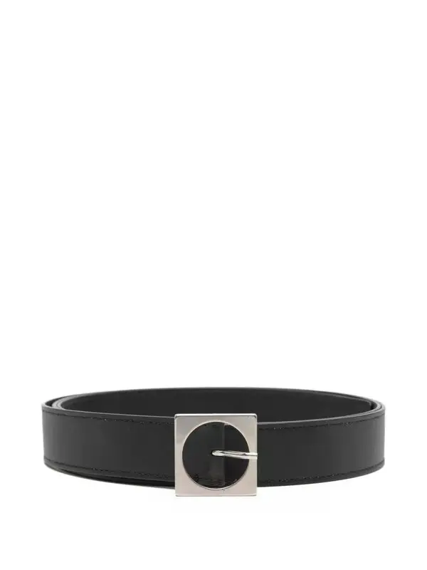 Marsèll Square-buckle Belt - Black