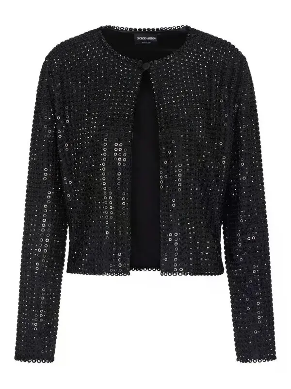 Giorgio Armani Sequin-embellished Shirt
