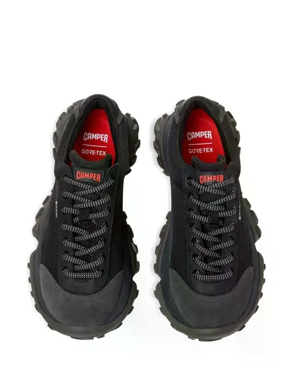 Camper Karst Trek Lace-up Sneakers - Black