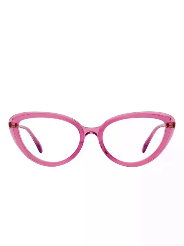 Pomellato Cat-eye Metal Glasses - Pink