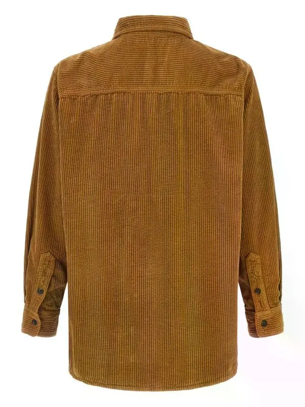 MARANT Nario Corduroy-effect Shirt - Brown