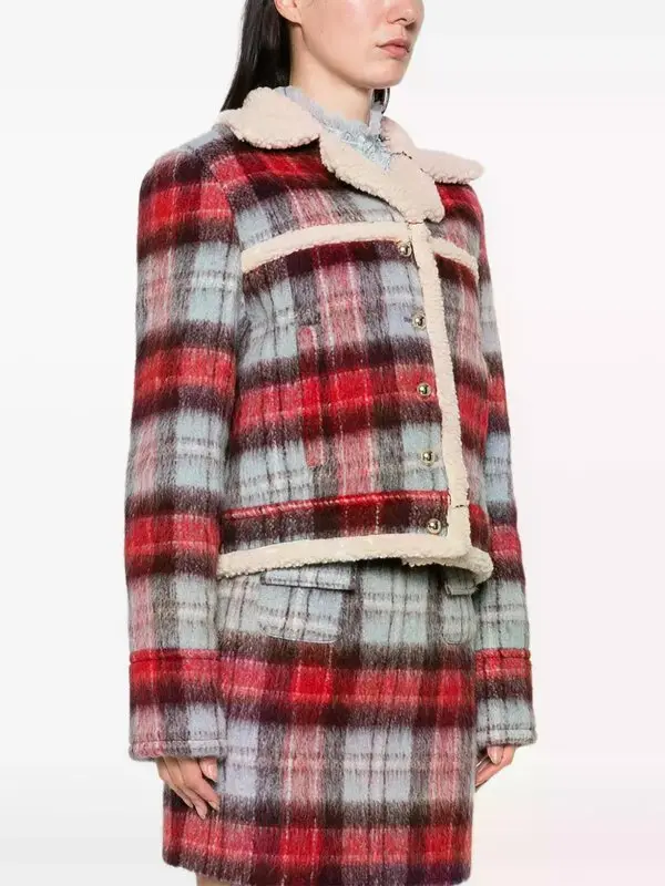 N°21 Checked Button Jacket