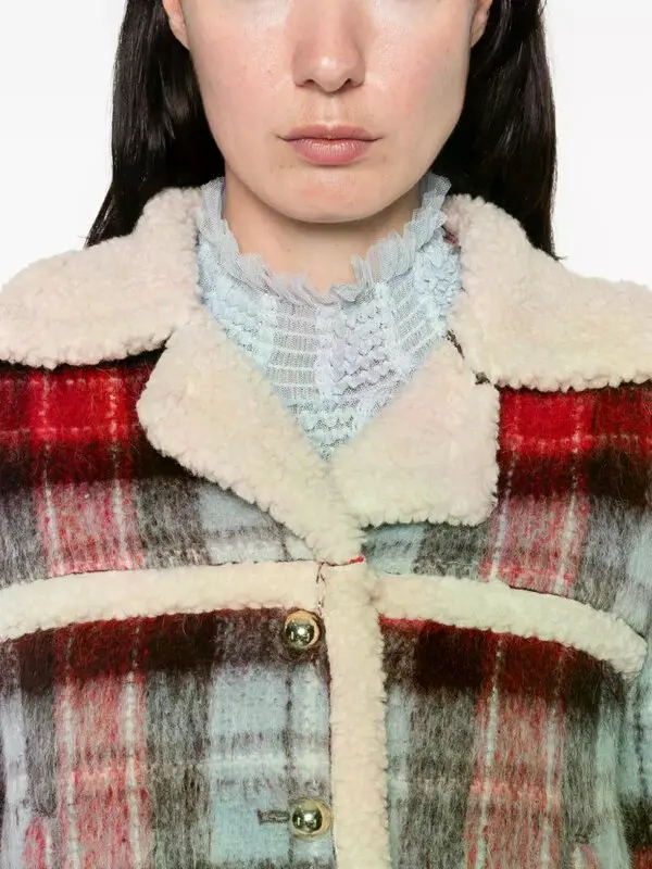 N°21 Checked Button Jacket