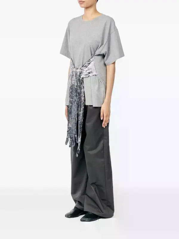 MAISON MARGIELA Roundneck Label T-shirt - Grey