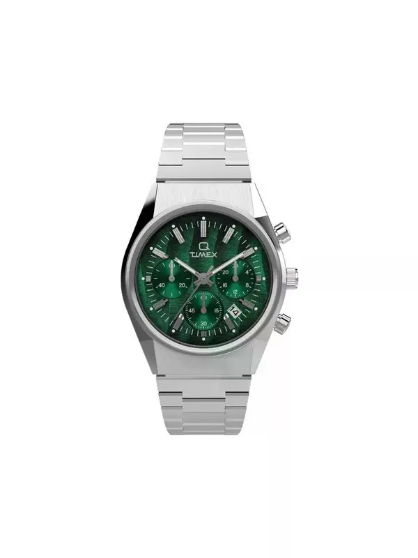Timex Falcon Eye 40mm Chronograph Watch - Silver