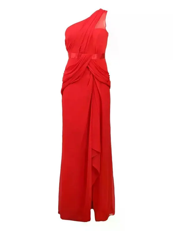 Marchesa One-shoulder Maxi Dress