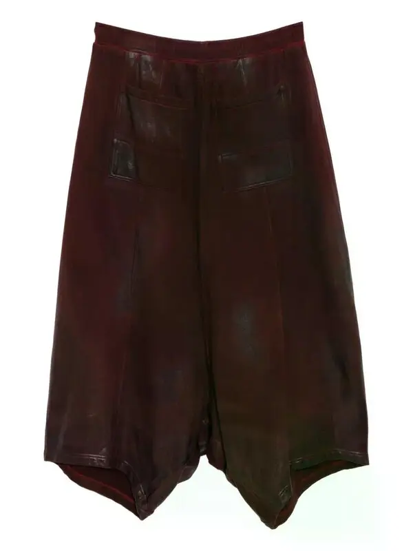 Julius Drop Crotch Pants - Red | Editorialist
