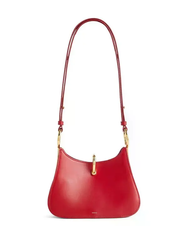 Rabanne Adjustable Strap Shoulder Bag - Red
