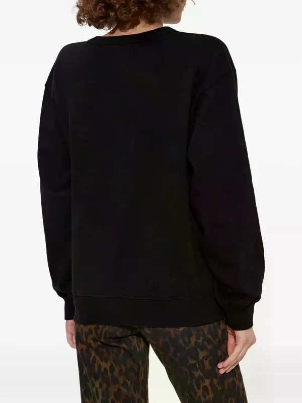 ALLSAINTS Heart Embellished Crewneck Sweatshirt