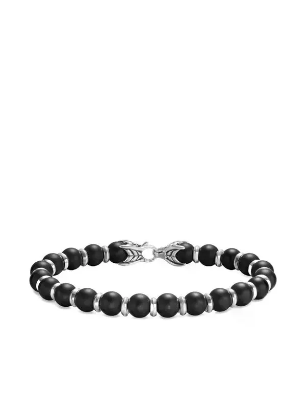 David Yurman Spiritual Beads Onyx Bracelet - Black