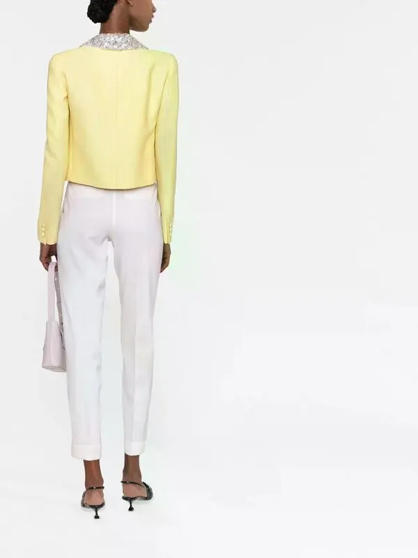 P.a.r.o.s.h Straight Leg Tailored Trousers