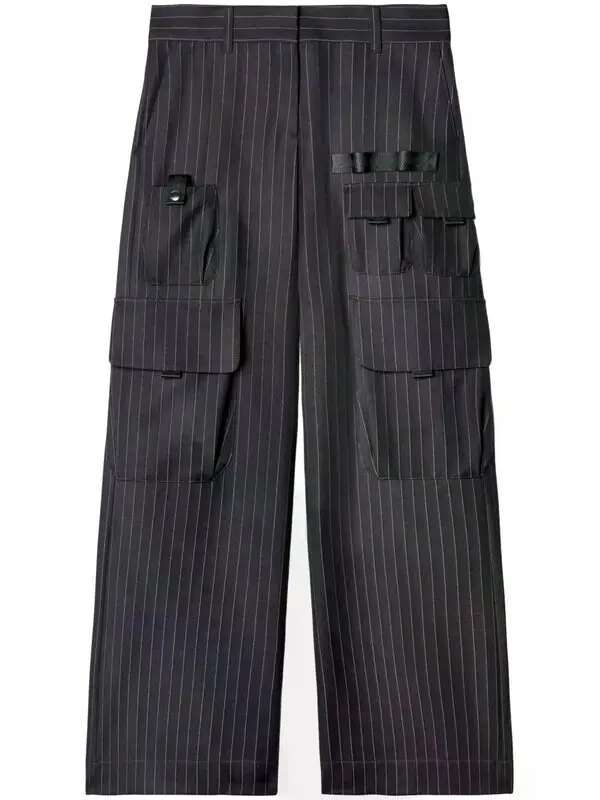 Off-White Pinstriped Cargo Pants