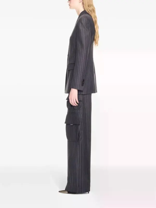 Off-White Pinstriped Cargo Pants