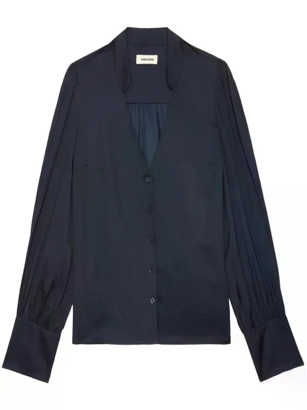 Zadig&Voltaire Tinous Satin Blouse