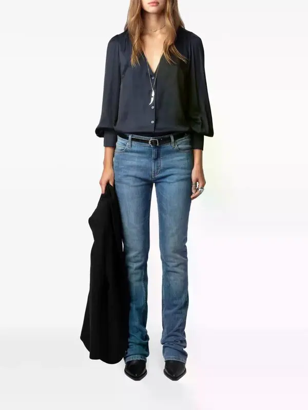 Zadig&Voltaire Tinous Satin Blouse