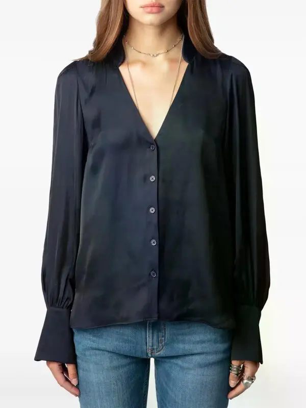 Zadig&Voltaire Tinous Satin Blouse