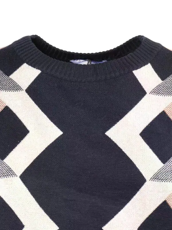 Lorena Antoniazzi Geometric Pattern Sweater