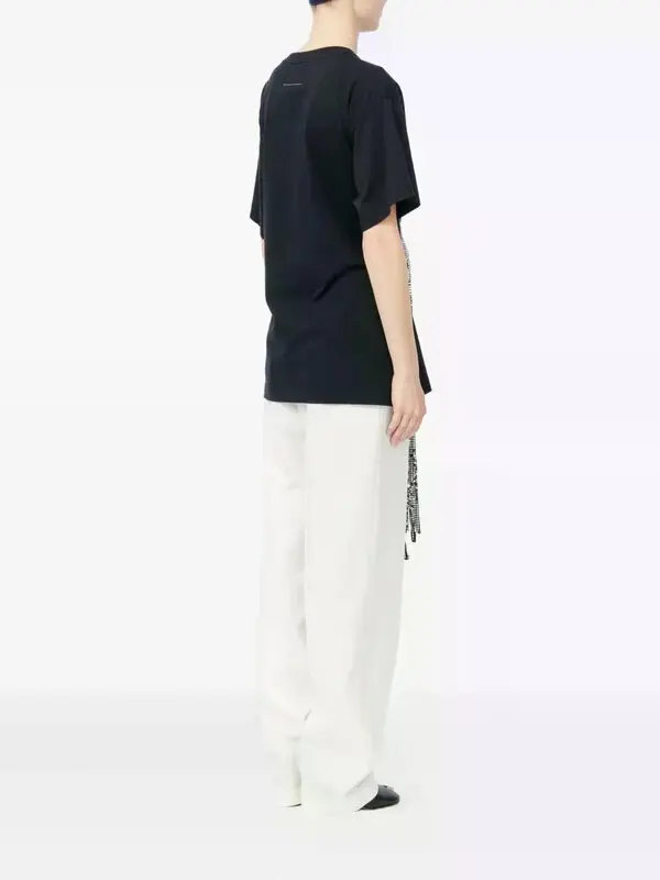 MAISON MARGIELA Sequin Embellished T-shirt - Black