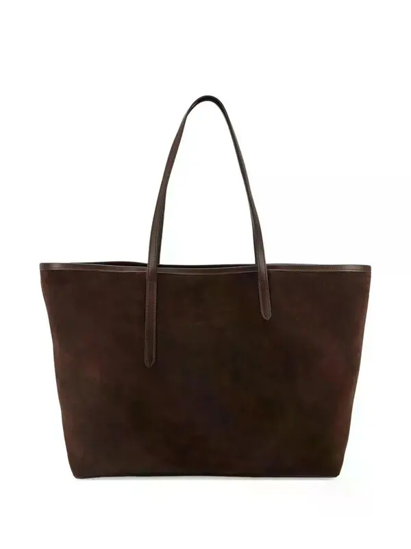 ATP ATELIER Eraclea Suede Shoulder Bag - Brown