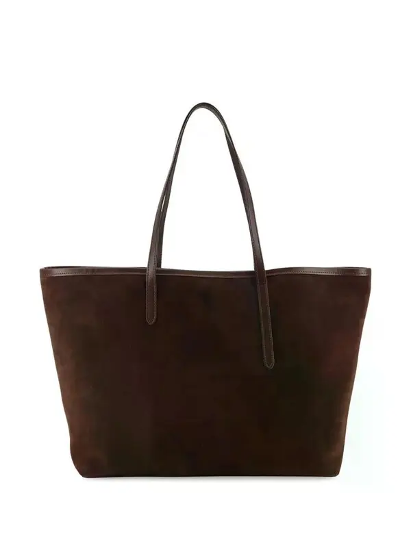 ATP ATELIER Eraclea Suede Shoulder Bag - Brown