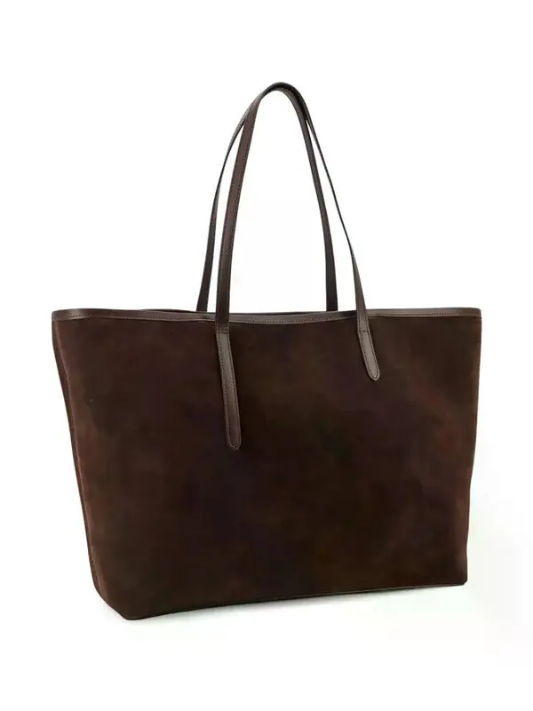 ATP ATELIER Eraclea Suede Shoulder Bag - Brown