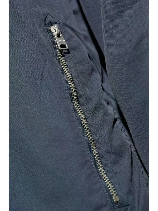 ALLSAINTS Ramskull Bomber Jacket - Blue