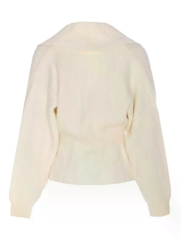LISA YANG Alessandra Button Cardigan - Neutrals