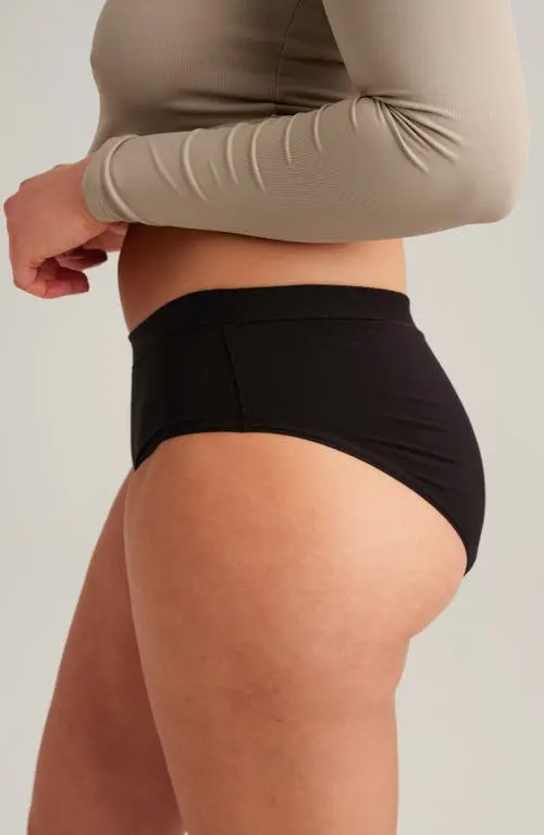 SAALT Period & Leakproof High Absorbency Comfort Briefs - Black